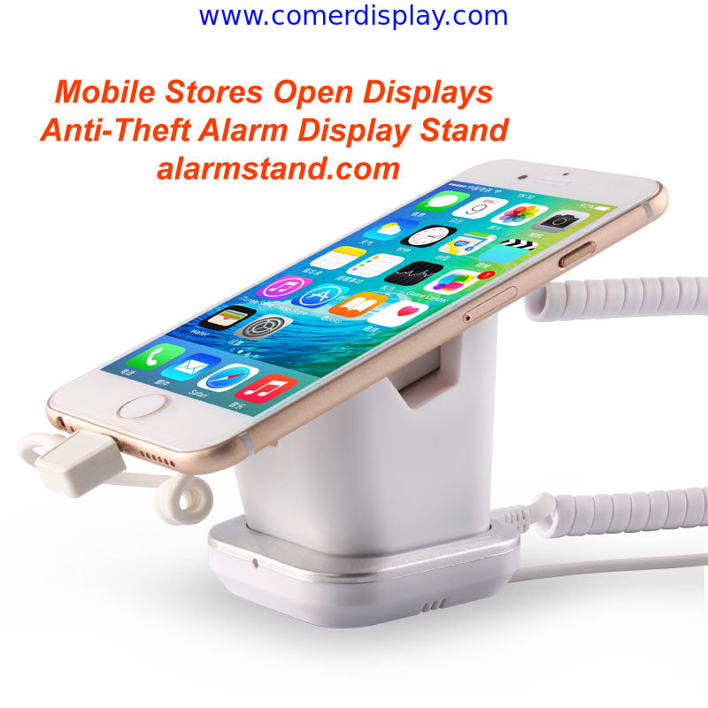 COMER cellphone stores tablet display charger holder Anti-theft devices smartphone stands