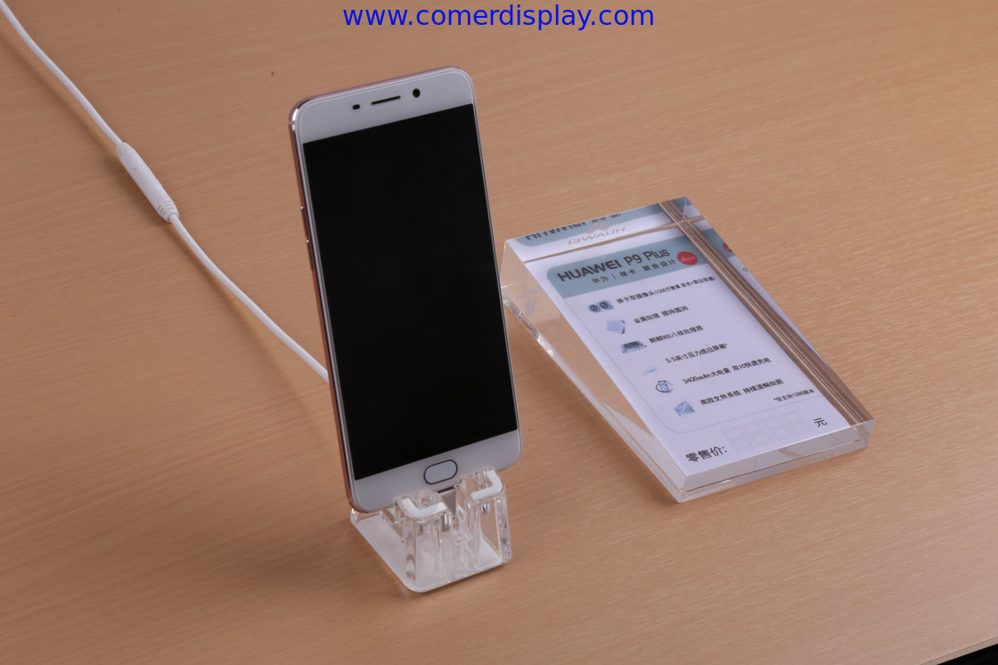 COMER 8 ports smart phone display alarm controller security system for digital stores