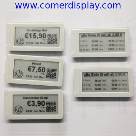 RF433MHZ 2.8"size esl electronic shelf label lcd price display