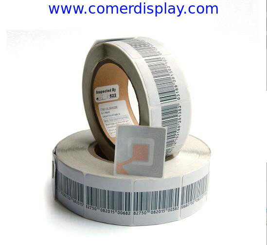 Eas RF Soft Label Round Alarm Soft Label For CD/DVD Security Anti Theft