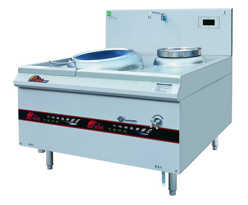 15KW High Efficiency Single Large Induction Wok With Magnetic Control