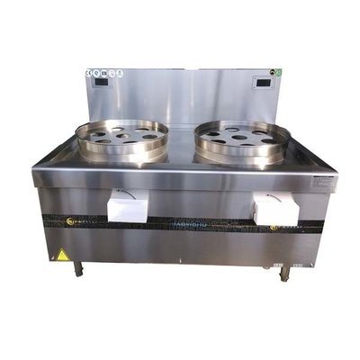 Stainless Steel Dim Sum Steamer Commercial Low Noise OEM / ODM Acceptable