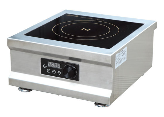 5000W Energy Saving Commercial Induction Cooker Easy Operation 400x450x200mm