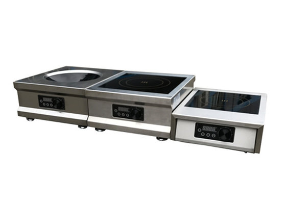 Tabletop Commercial Induction Cooker For Restaurant Different Power 1.2mm Thickness