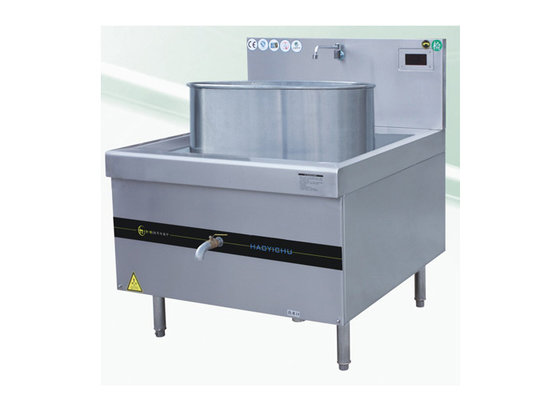 Durable Industrial Soup Maker , Stainless Steel Soup Kettle 150 Liters Capacity