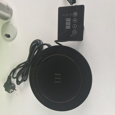 1KW Small Portable Hot Pot Induction Cooker With Plastic Material Round Shape