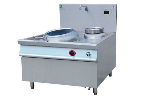 Commercial Wok Cooking Range , Induction Stove Wok With Single Burner / Pot