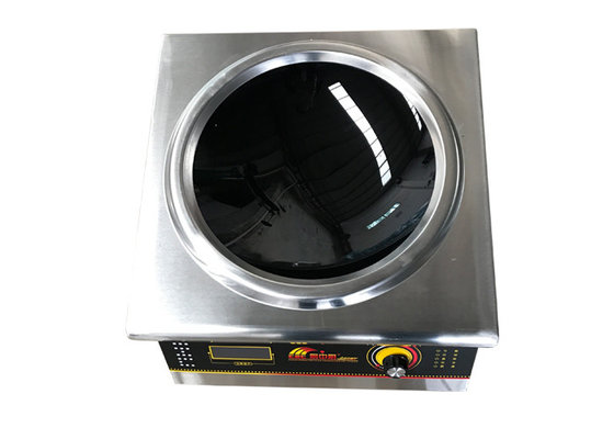 High Power Commercial Induction Wok Induction Wok Hob For Kitchen Eco Friendly
