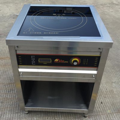 9KW Commercial Induction Cooker , Freestanding Induction Hob Rotary Switch
