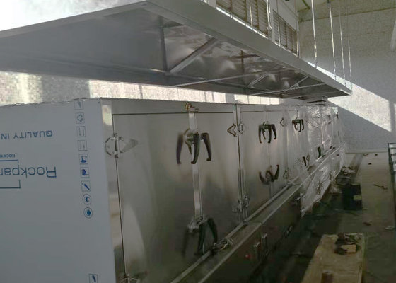 Large Capacity Commercial Steam Cooking Equipment Multi Purpose Double Door 30KW