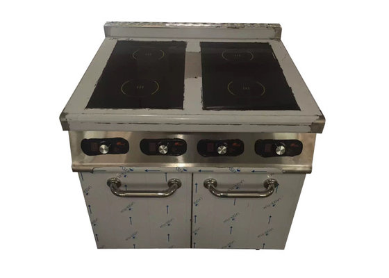 700 Series Electric Cooking Range 4 Zone Induction Hob Floor Stand Type 4*3.5KW
