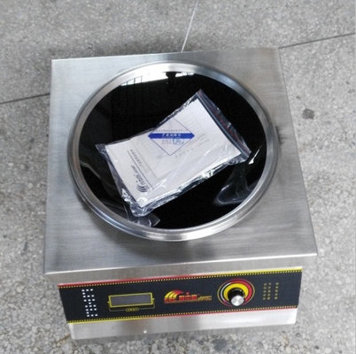 Ceramic Surface Wok Induction Cooker / Restaurant Wok Burner Single
