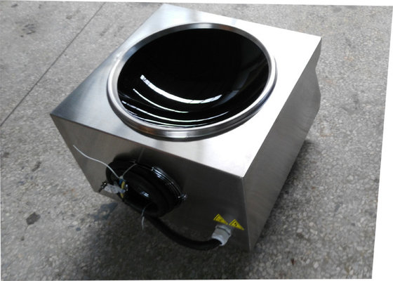 Ceramic Surface Wok Induction Cooker / Restaurant Wok Burner Single