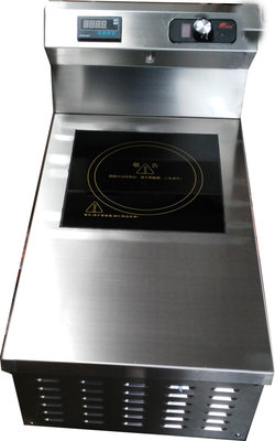 Easy Cooling Stainless Steel Range Electric , Electric Oven Gas Hob 8KW