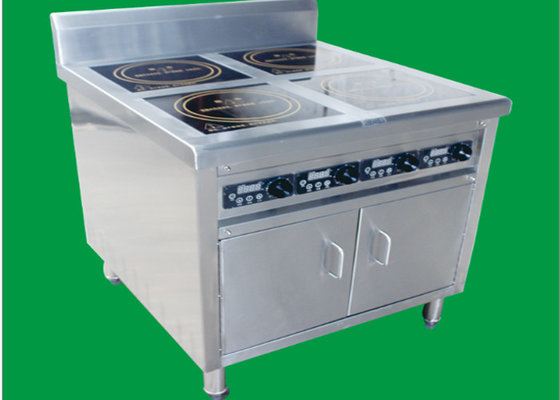 Easy Cleaning 4 Burner Gas Hob , 4 Zone Induction Hob For Kitchen Appliance