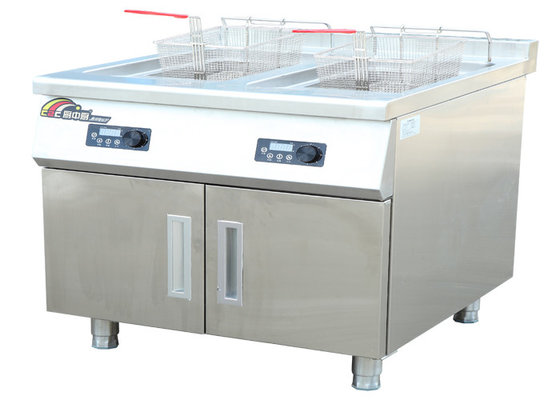 Freestanding Automatic Deep Fryer Stainless Steel