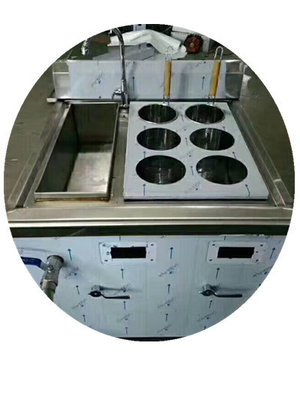 12 Gallons Capacity Hot Pot Induction Cooker , Induction Cooktop Plate