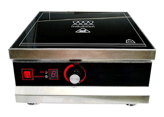 Easy Clean Temperature Control Induction Cooktop , Countertop Induction Burner