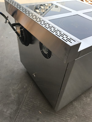 Easy Use Commercial Catering Equipment / Commercial Induction Cooktop RoHs Approved
