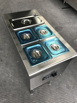 Hot Cupboard With Bain Marie Top 5 Zone Commercial Warm Cooker For Catering