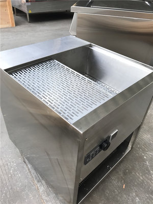 Induction Fryer Electric Deep Frying Machine  Double Basket All Stainless Steel  CE
