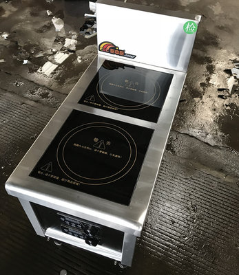 Induction Hob 2.4Kw Commcercial Induction Cooker 2 Zone Commercial Induction Stove