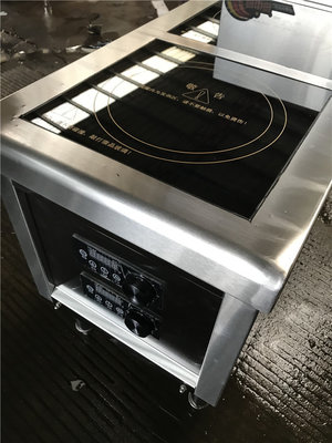Induction Hob 2.4Kw Commcercial Induction Cooker 2 Zone Commercial Induction Stove