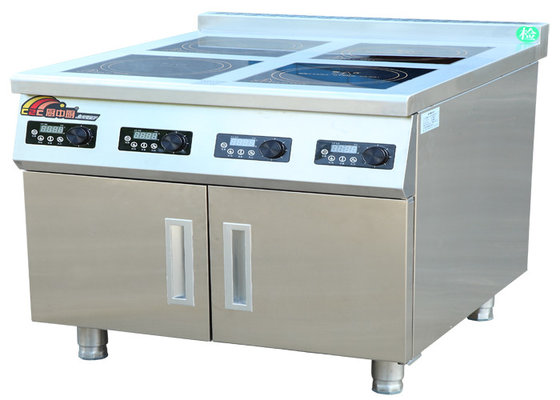 14kw 4 Range Hob Commercial Induction Cooking Range Save 50% Cost