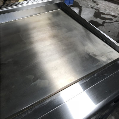 Restaurant Equipment 800mm Commercial Automatic Induction Fryer Griddle