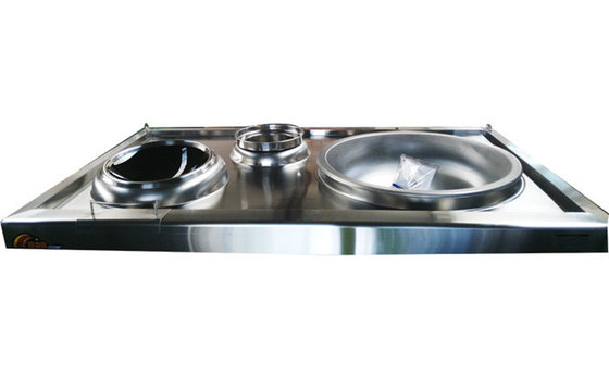 Fashion Large Induction Wok Stove Fry Machine Commercial Catering Equipment