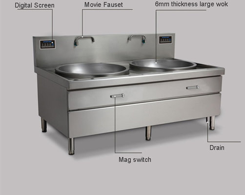 Safety Commercial Restaurant Equipment , Catering Kitchen Equipment For Hotel