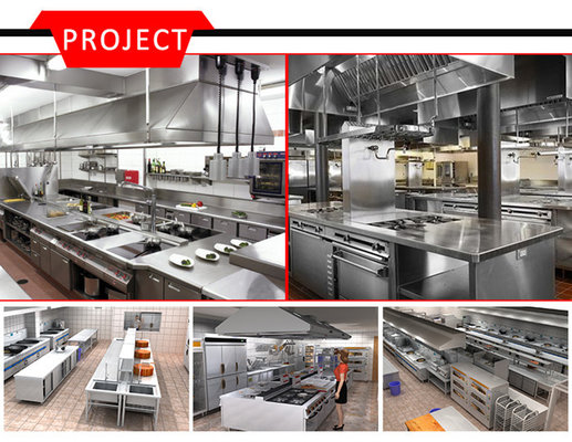 304 Stainless Steel Cooking Catering Equipment , Commercial Kitchen Equipment