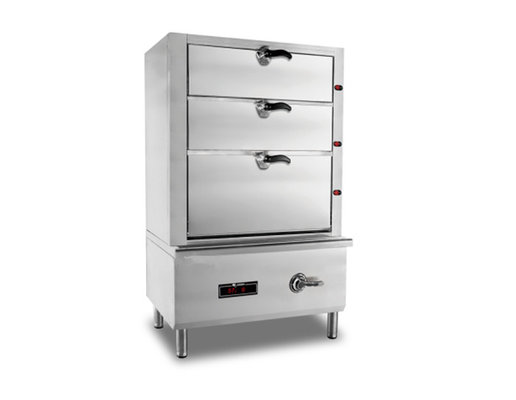 Eco Friendly Commercial Catering Equipment Induction Restaurant Steamer For Cooking