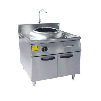Free-standing Electrical induction Wok Cooker Commercial Kitchen Equipment