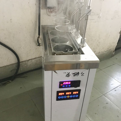 Automatic 3 Head Induction Noodle Cooker / Samll Commercial Pasta Cooker