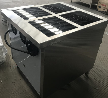 vitroceramic plate 4 ring Induction on open cupboard 3.5KW *4 SIZE 800*900*850MM