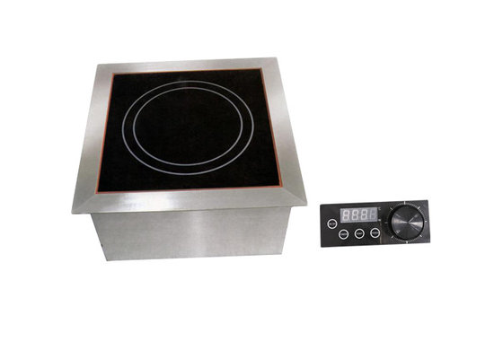Easy Clean Built In Induction Cooktop 4 Numbers Digital Display 350x350x150mm