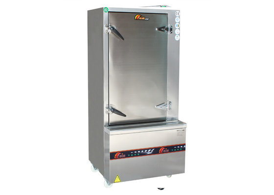 Durable Single Door Commercial Food Steamer For School'S / Factory'S Canteen