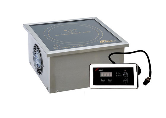 Energy Saving Built In Induction Cooktop With Ceramic Glass Ip44 Protection Level
