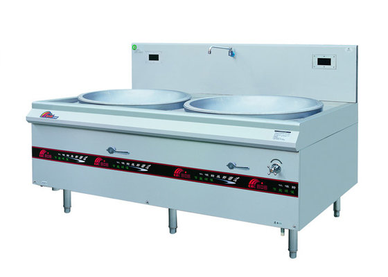 Double Bowl Large Induction Wok No Frame With Stronger Heating Power
