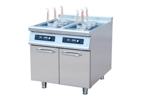 Commercial Catering Equipment Induction Hot Plate 6 Baskets For Noddle Cooking