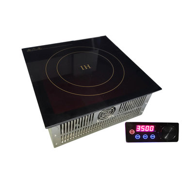 Professional Built In Induction Cooktop Stainless Steel Sensor Touch Control
