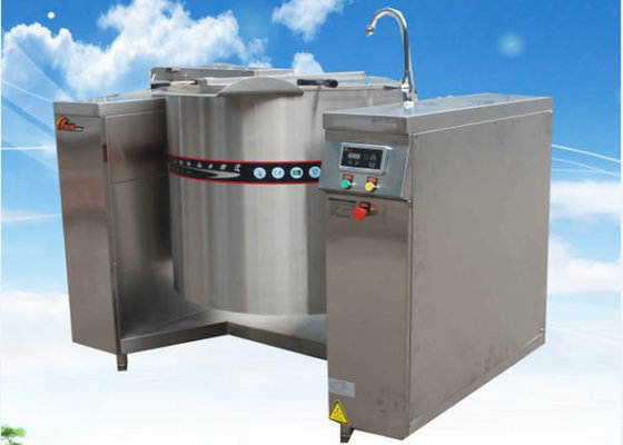 200L Stainless Steel Electric Tilting Kettle For Big Capacity Kitchen Equipment