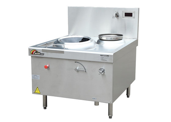 Free Standing Commercial Induction Wok Range With Pot OEM / ODM Available