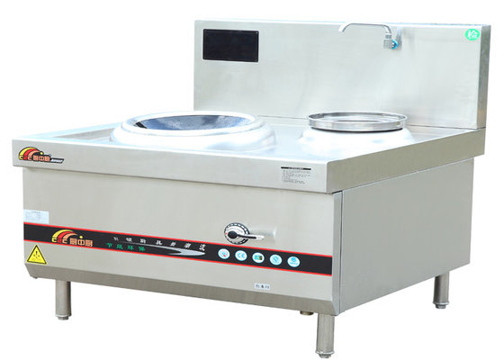 Commercial induction wok range with spare parts for restaurant