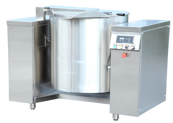 Stainless Stell Induction Electric Tilting Kettle , Automatic Industrial Soup Kettle