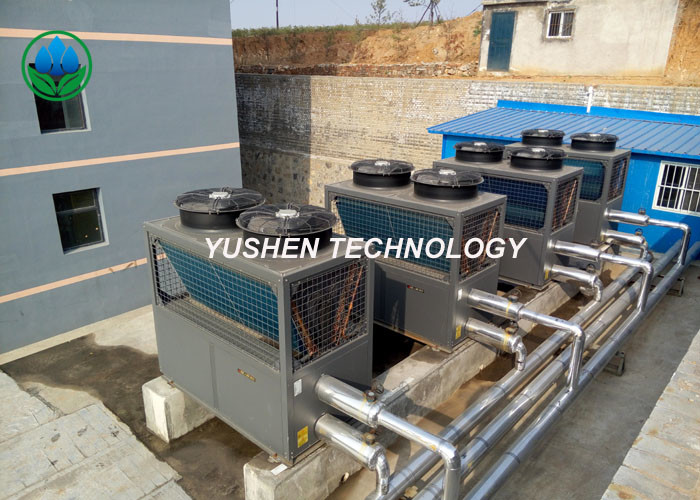 Energy Efficient Heat Pump Heating And Cooling System Jet Boost Compressor