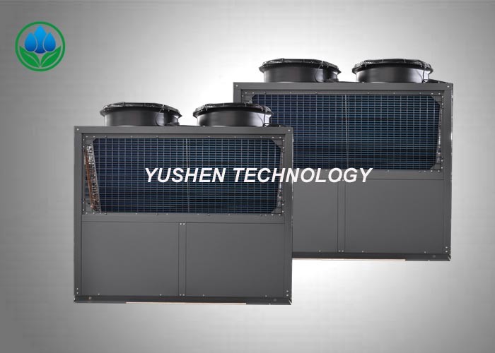 15 HP Portable Air Source Heat Pump , Office High Efficiency Air Source Heat Pump
