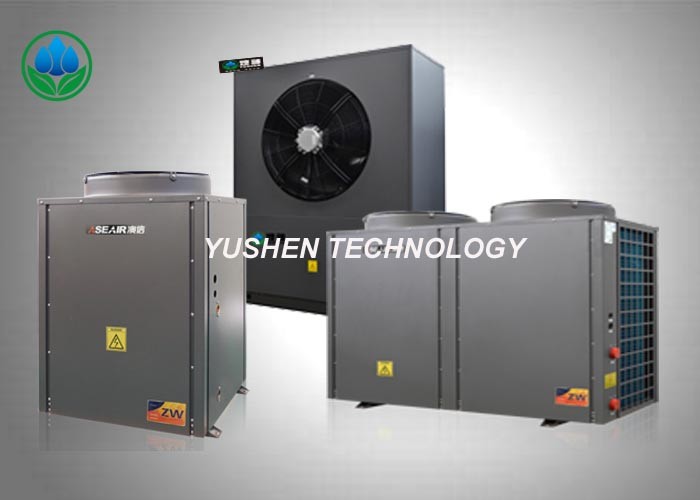 10 HP Air To Water Heat Pump System Less 45 KPa Water Side Pressure Loss