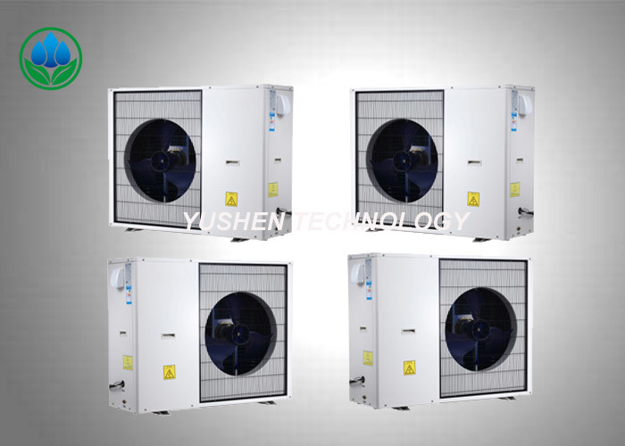 7kw Cold Climate Air Source Heat Pump , Mini Split Heat Pump Fan Outdoor Unit